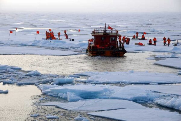 The implementation of the BRI project at sea: South Maritime and Arctic ...
