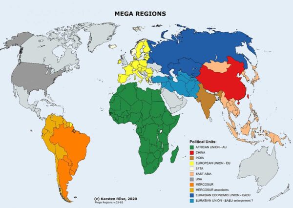 Mega Regions - Modern Diplomacy